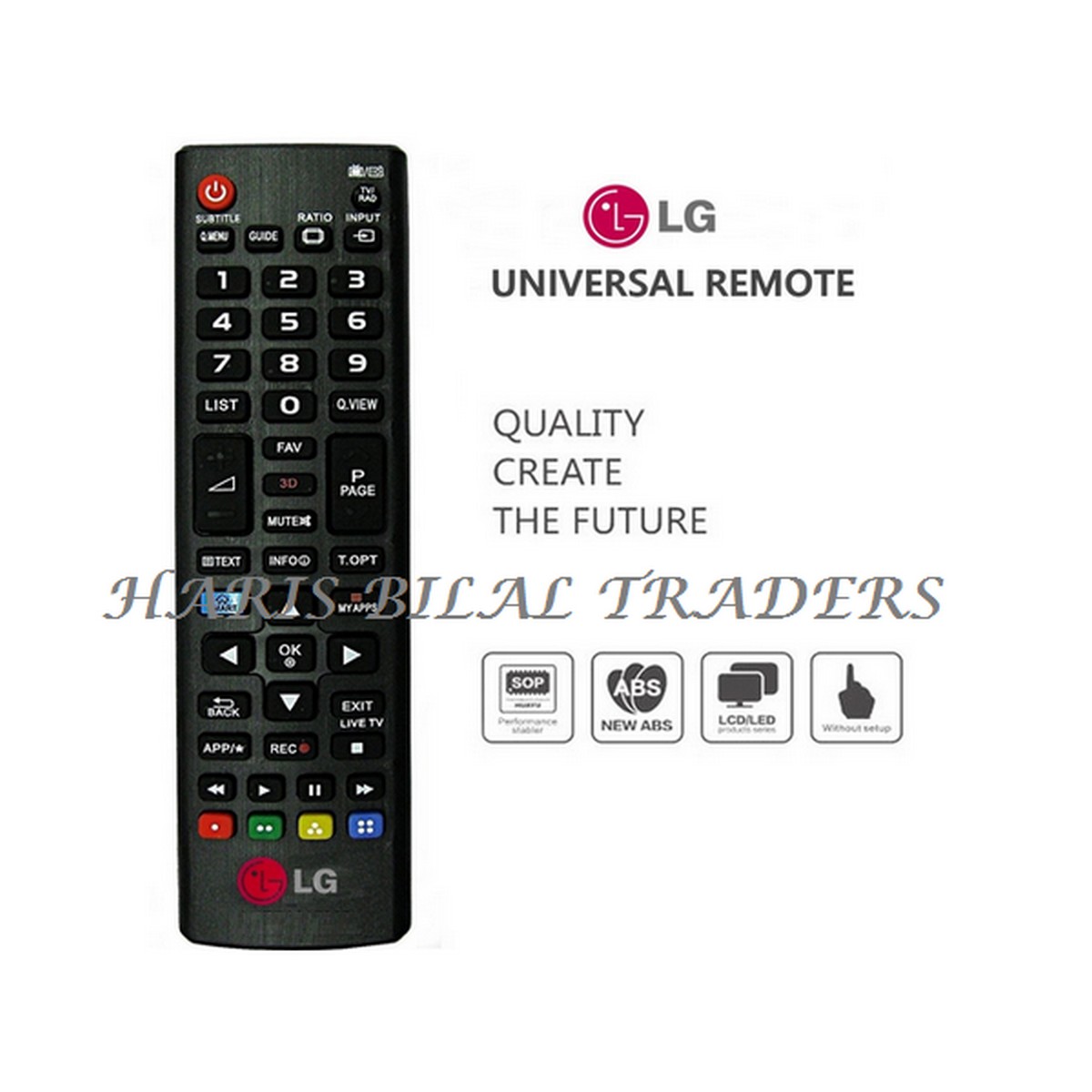 LG Universal Remote For LED & LCD TV | Daraz.pk