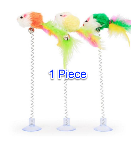 Interactive Cat Toy Feather Teaser Wand | Daraz.pk