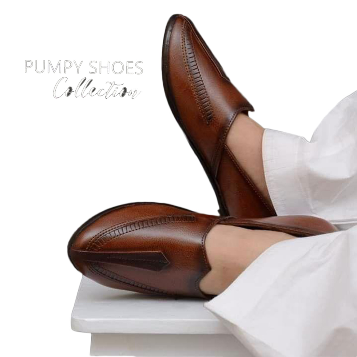 Pumpy Shoes For Men - Brown Color | Daraz.pk