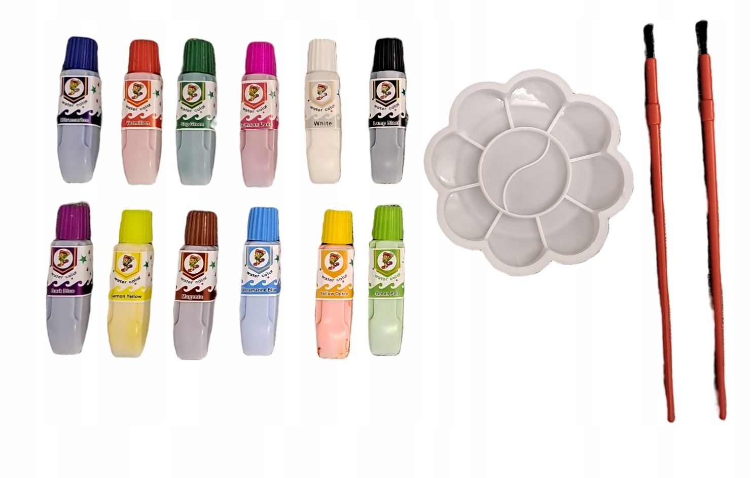 Student Water Color Tube - 5ml tubes, 12 Shades , 8 shades , 2 Paint ...