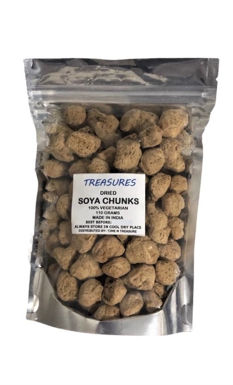Soya Chunks - TVP - Vegetarian/Vegan - 100% Pure From India (110g ...