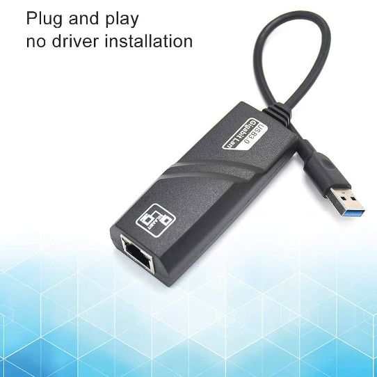 MASTER USB 3.0 to Ethernet Adapter, Driver Free 10/100/1000 Mbps ...