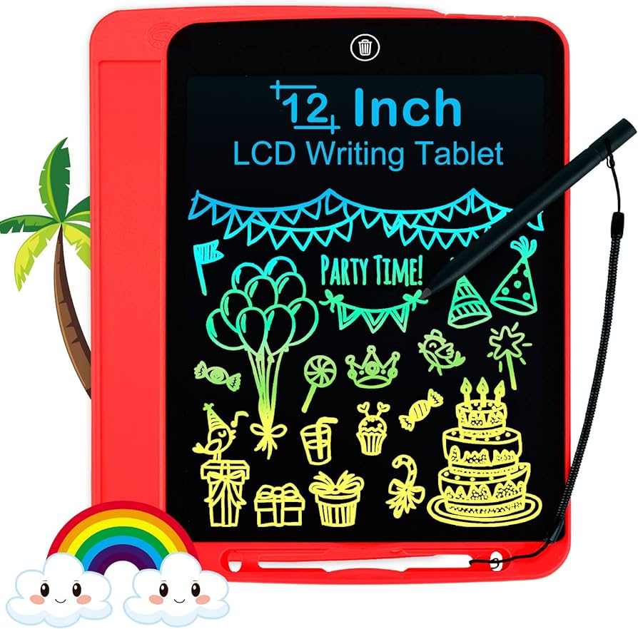 8" | 10" | 12" | 16" Multicolor Display LCD Drawing Writing Tablet for ...