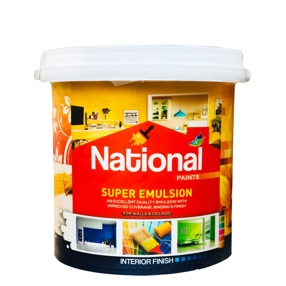 National Super Emulsion Gallon (3.64 Liters) | Daraz.pk