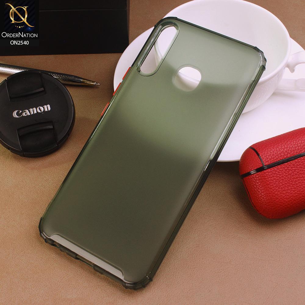 Tecno Spark 4 Cover - Green - Candy Assorted Color Soft Semi ...