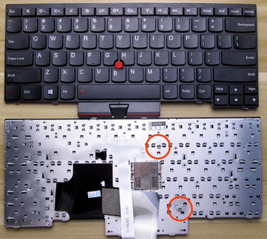 Laptop Notebook Keyboard Thinkpad E335 Series P/N 04W2586 – Black ...