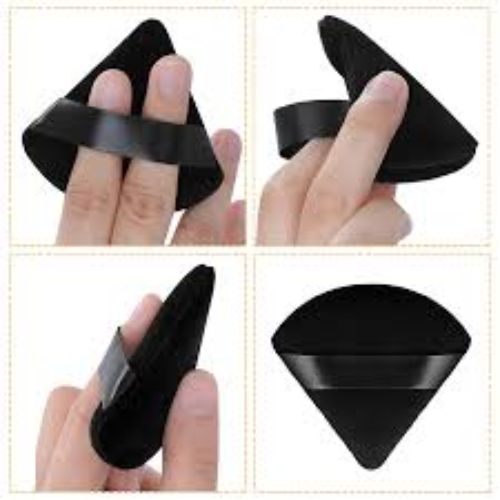 Triangle puff. Triangle puff for makeup. Triangles puffs. Puff triangle ...