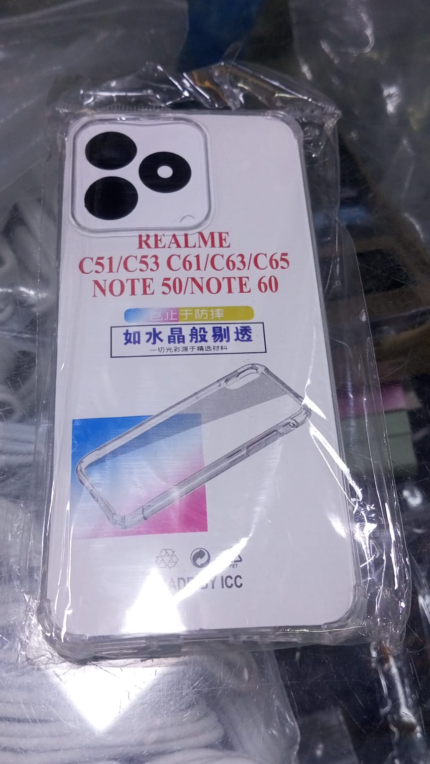 Realme Note 60/ Note 50 / C51 / C53 / C61 / C63 / C65 Back Cover ...