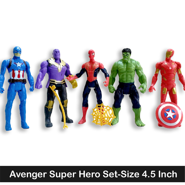 1 Pc Size 4.5 inch - Avengers Marvel Superhero Action Figures Toys ...