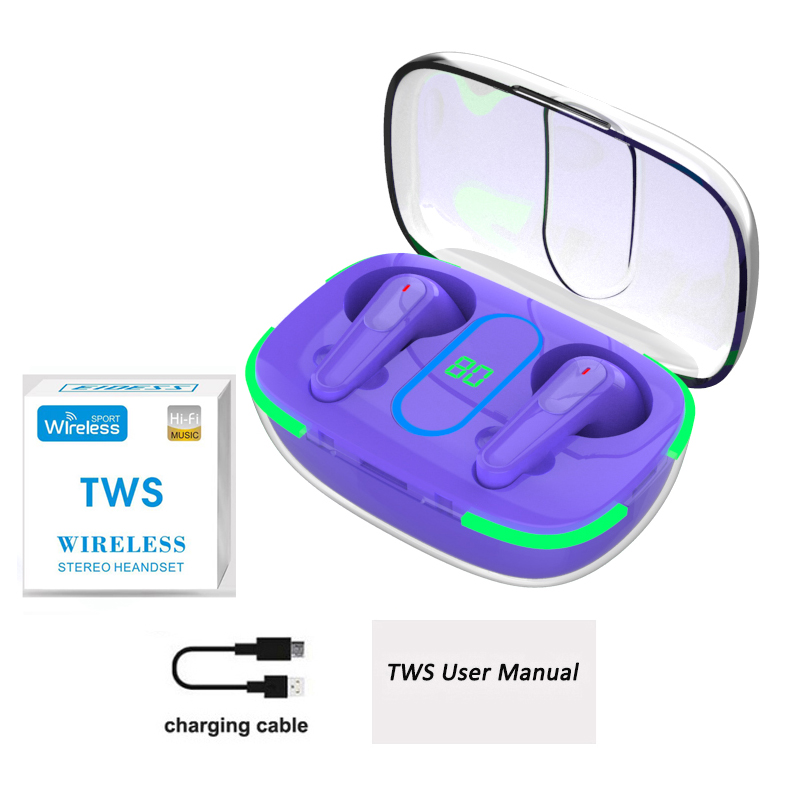 Topewon pro 70 TWS wireless Bluetooth earphone touch control 9D stereo headset with mic sport ...