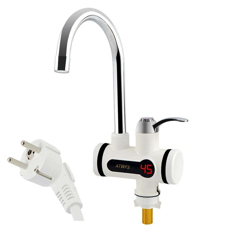 Instant Electric Water Heater Tap, 3s Hot Water Heater Faucet, Electric ...