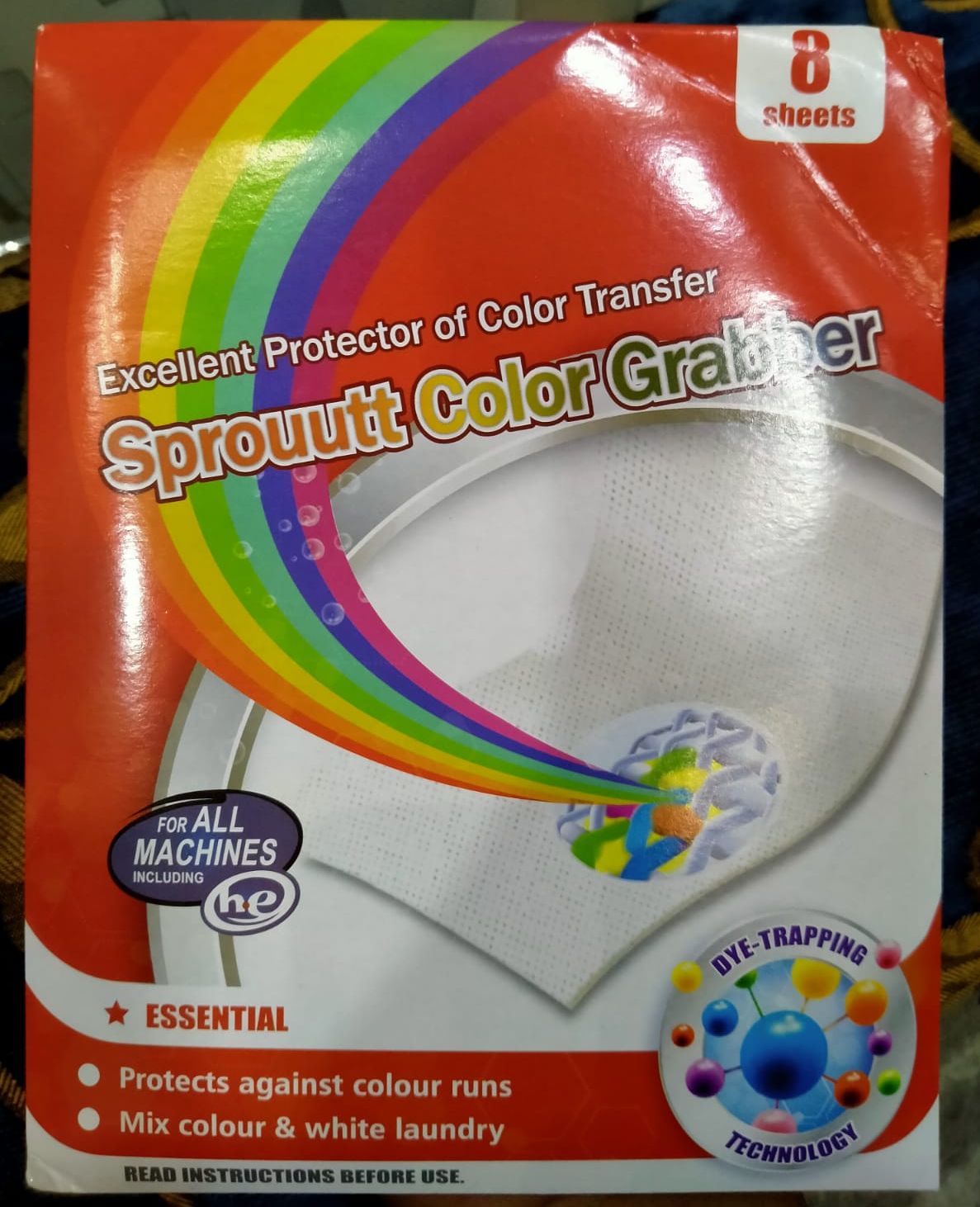 Sproutt Color Grabber, Color Grabber Sheets, Color Catcher Sheet, Color ...