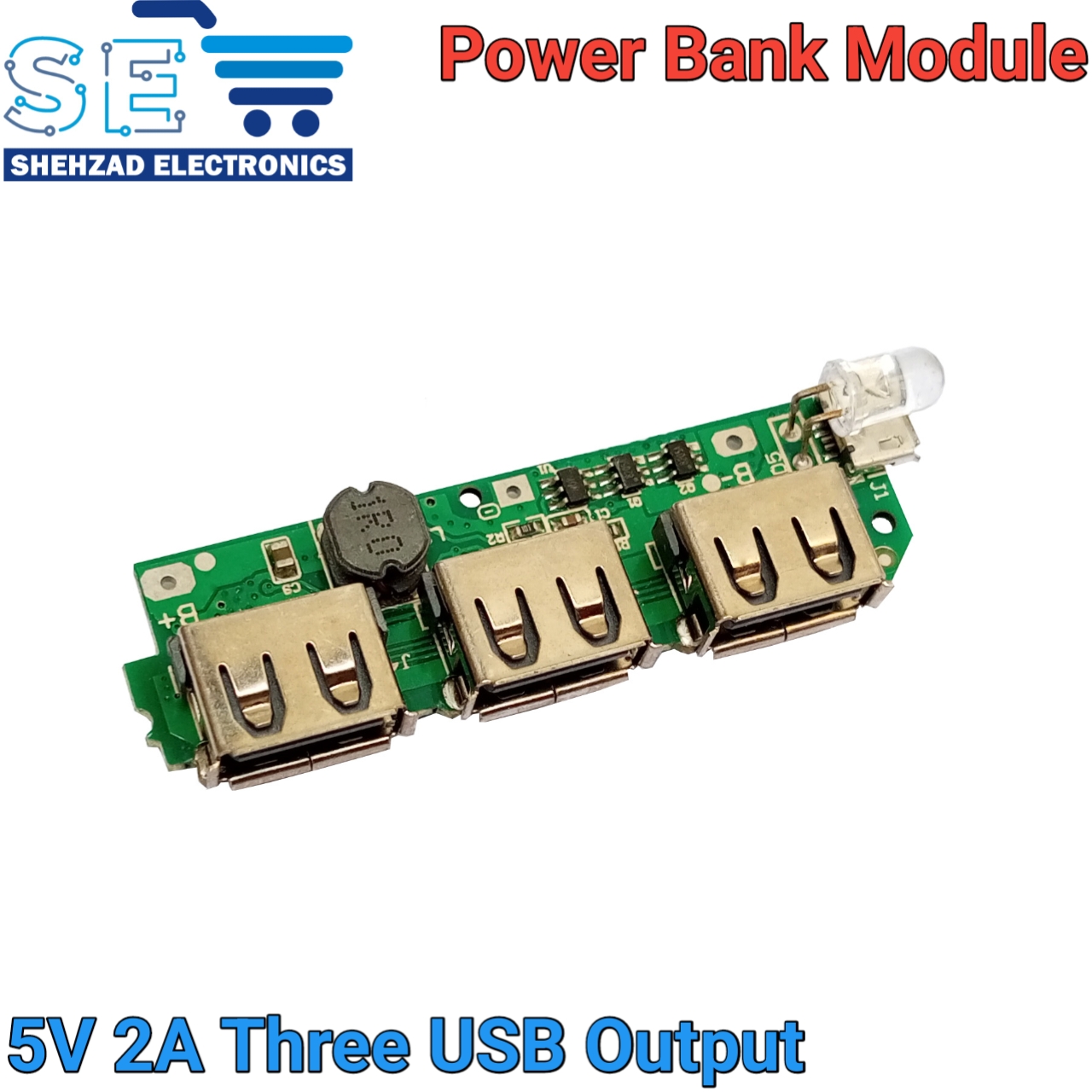 1A/2A 5V Single/Dual USB Power Bank Module 18650 Battery Charging ...