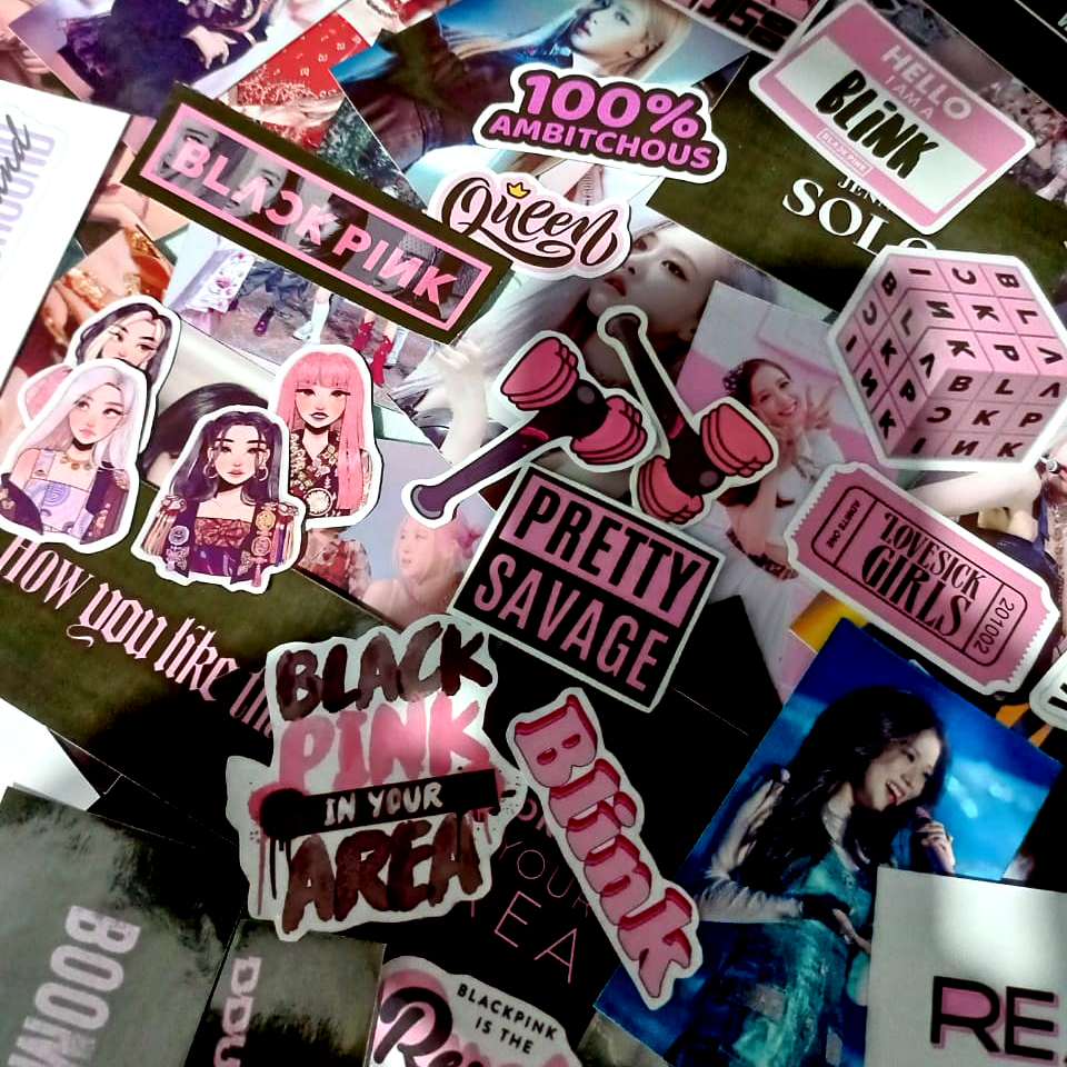 BLACK PINK Sticker Packs available, HD Printed, Fully Customized ...