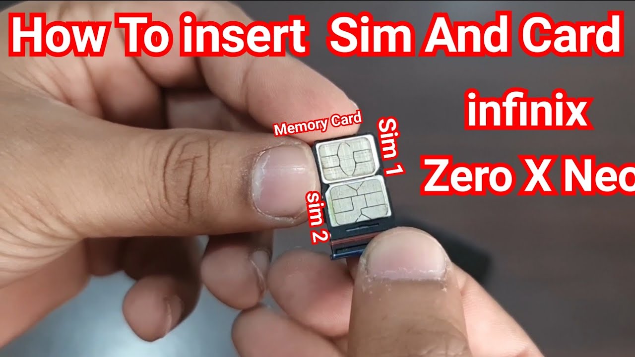 Infinix ZERO X Neo SIM Tray Sim Jacket Sim Slot Sim Door For Infinix ...