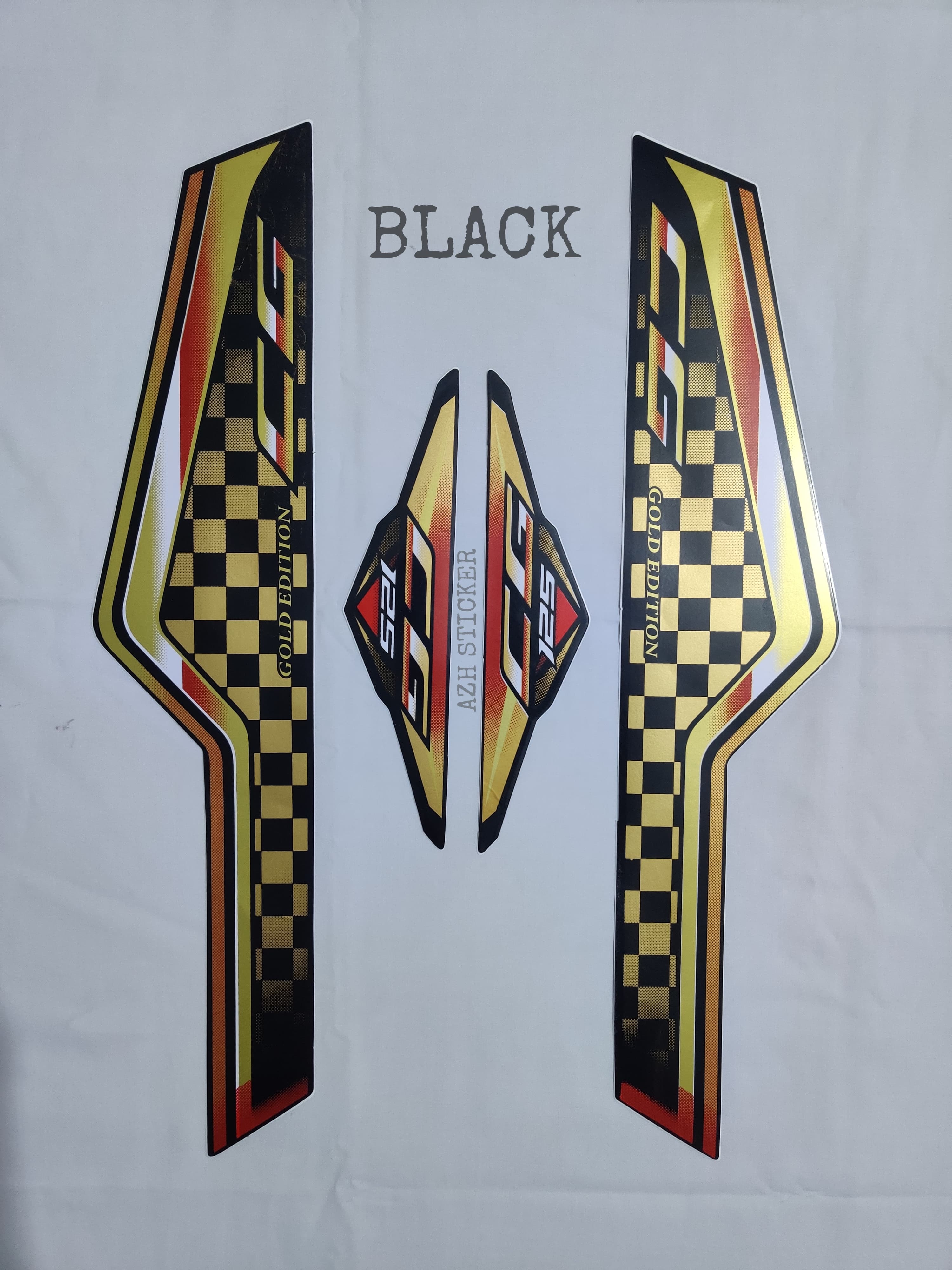 Special edition Tanki Tapa Sticker 2024 Model CG_125 | Daraz.pk