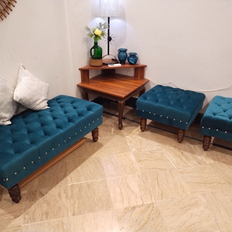 4 Seater Puffy Set Sofa Sale all customize colors | Daraz.pk