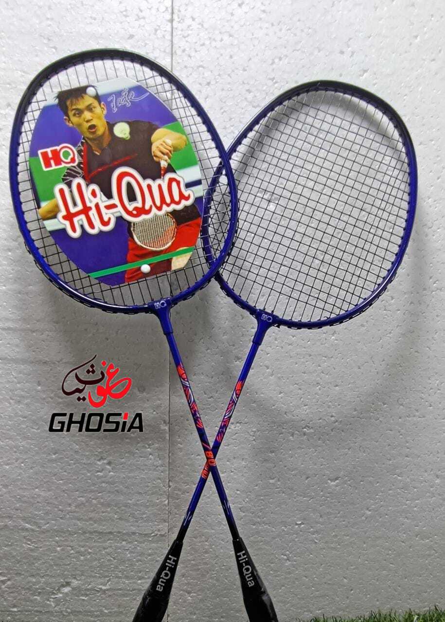Ghosia Store HI-Qua Badminton Racket Pair with bag - 7701 | Daraz.pk