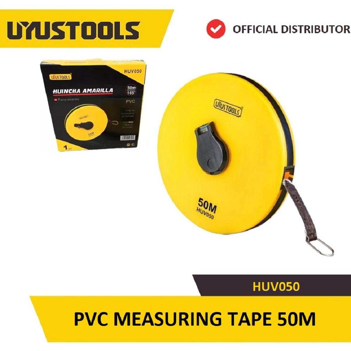 UYUSTOOLS HUV050 PVC MEASURING TAPE 50MTR | Daraz.pk