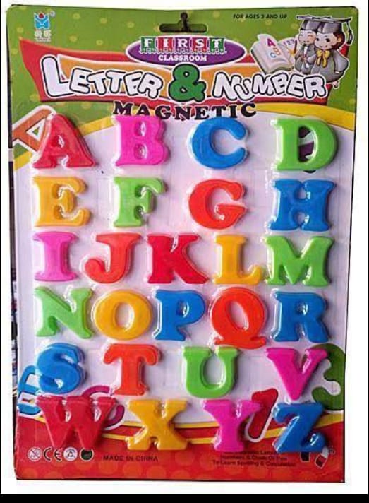 Magnetic Alphabet Letter Refrigerator Magnets Learning ! | Daraz.pk