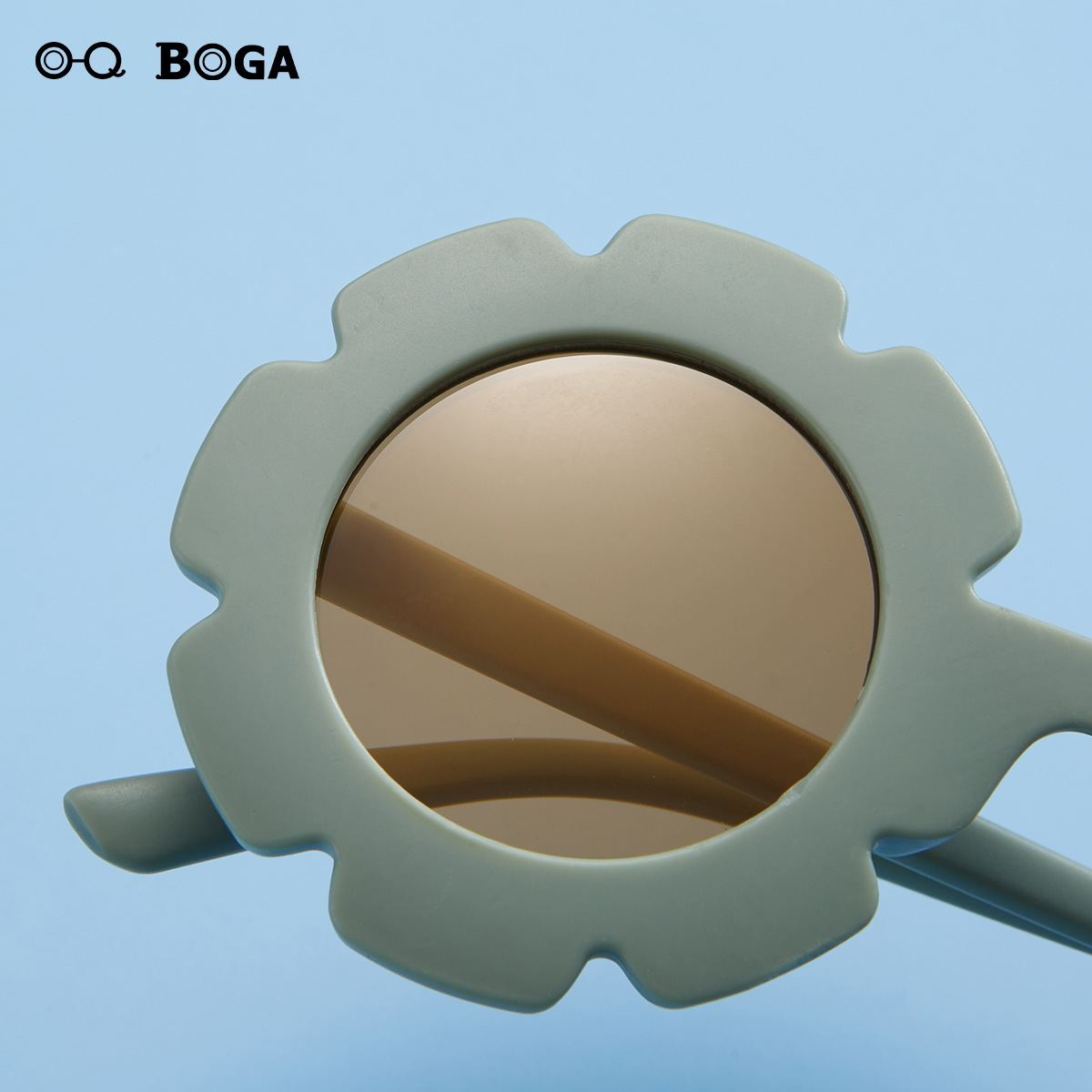 OQ BOGA 16 Colors Unisex Flower Frame Anti UV Kids Sunglasses Children ...