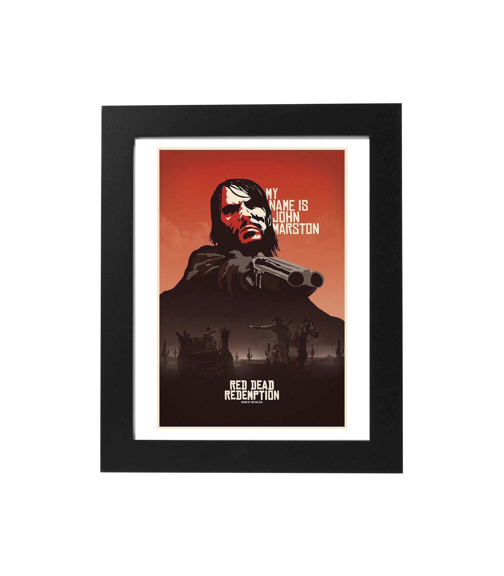 Red Dead Redemption 2 Rockstar Games RDR2 Games Enthusiasts Posters ...