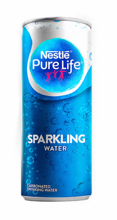 Nestle Pure Life Sparkling Water Can 250ml | Daraz.pk