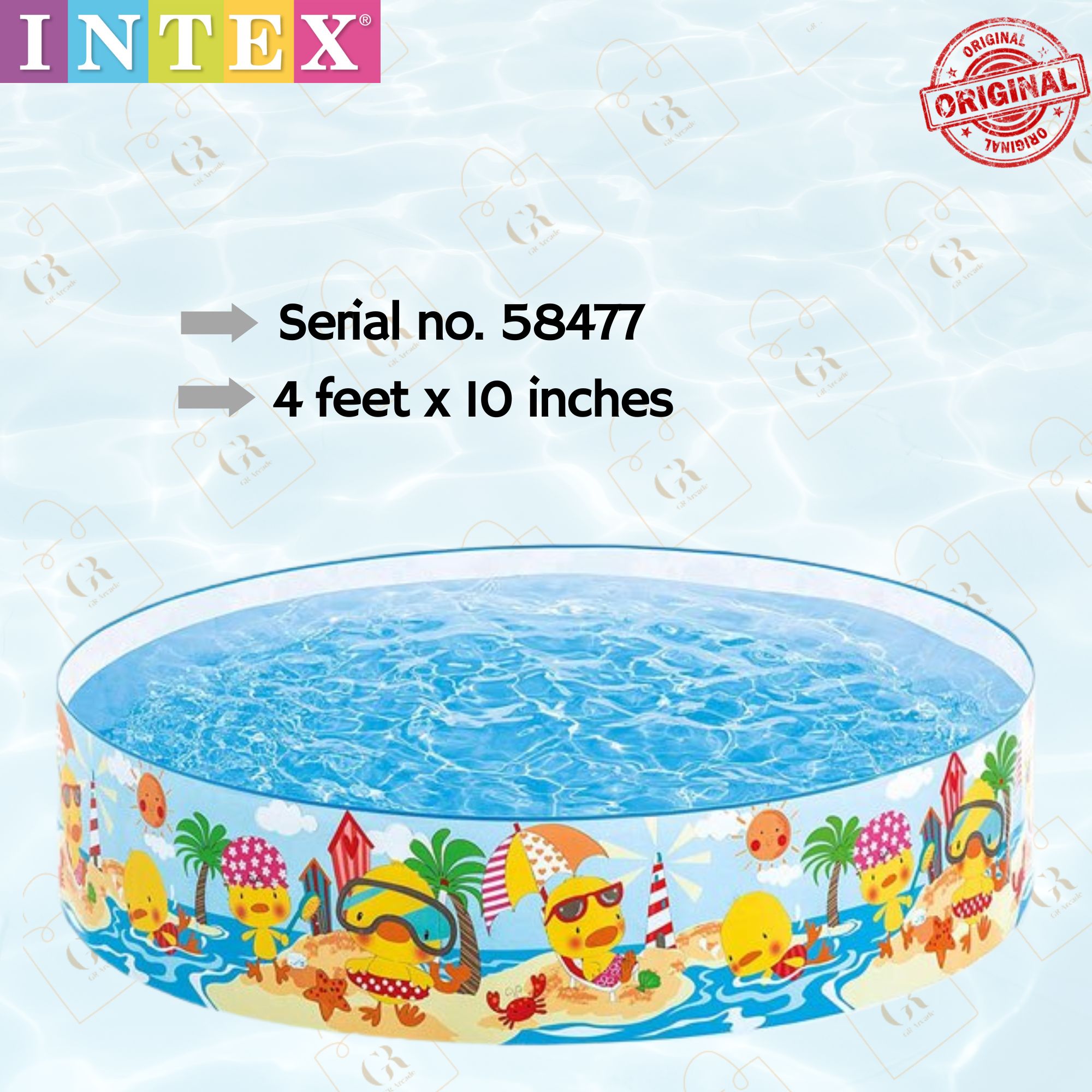 Intex Swimming Pool | Without air Swimming Pool | Intex Snapset ...