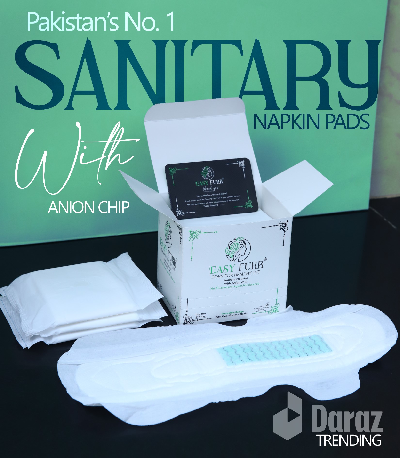 Super Comfortable High Absorption Best Period Sanitary Napkin Pads with ...