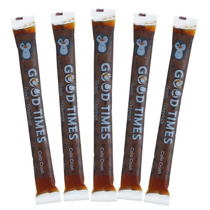 Pack Of 24 Mouthwatering Ice Pops Flavor Cola Crush, Ice Lolly Popsicle ...