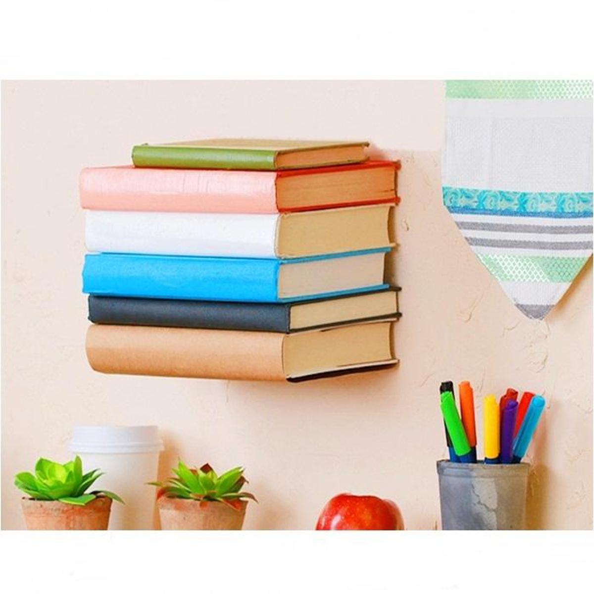 Invisible Bookshelf/Book Rack/Floating Shelf / Book Organizer | Daraz.pk