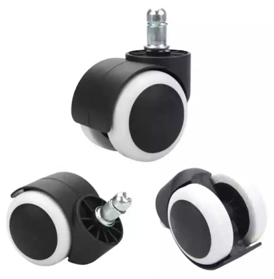 wheels/tyres /casters set of 5 pieces office chair | Daraz.pk