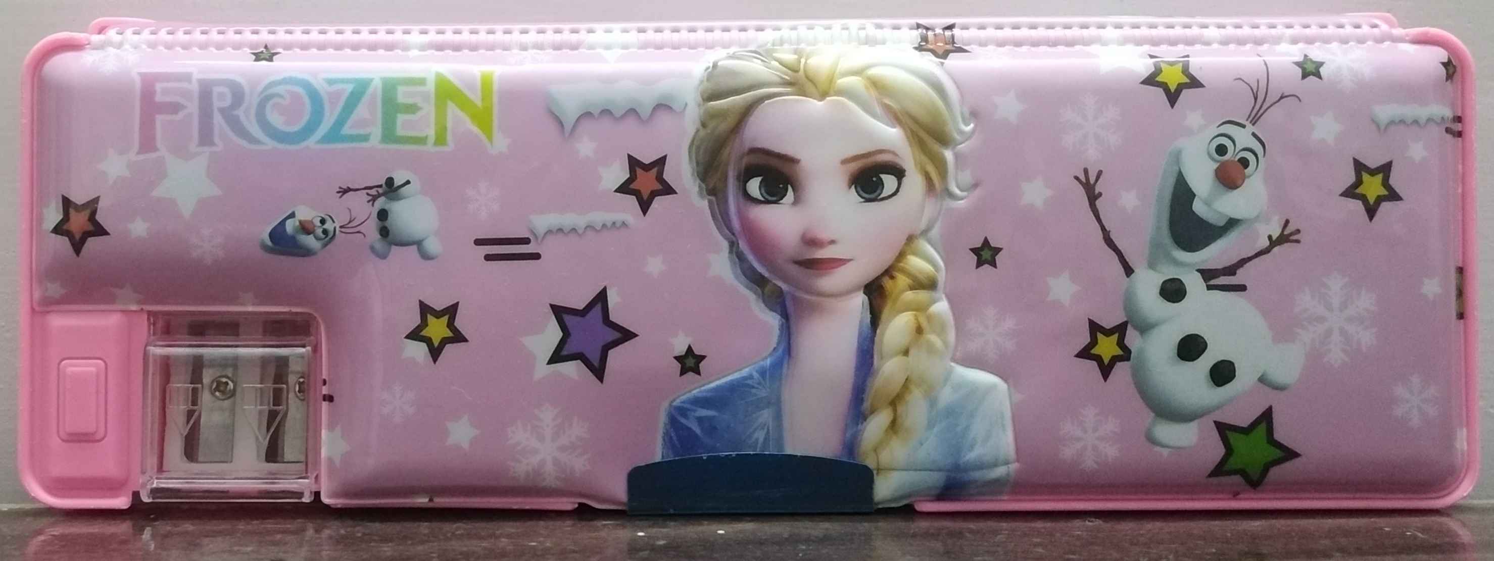 Double Sided Magnetic Button Geometry box with Sharpener for kids, Boys ...