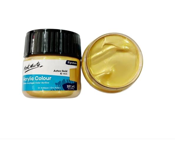 MONT MARTE ACRYLIC PAINT 100 AZTEC GOLD | Daraz.pk