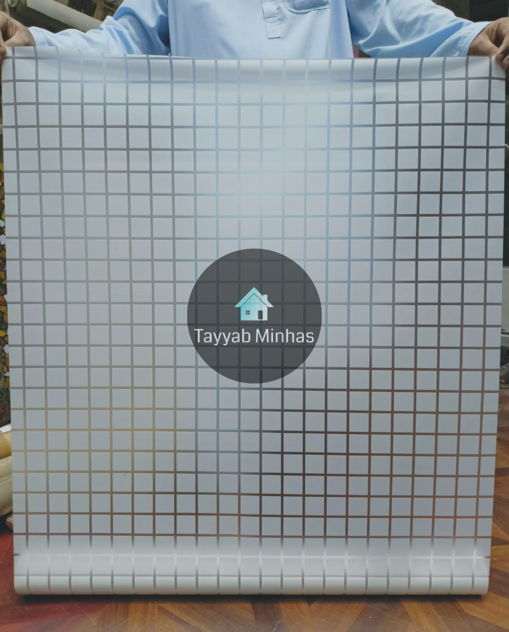 window glass paper / decorative film for glass / self adhesive paper ...