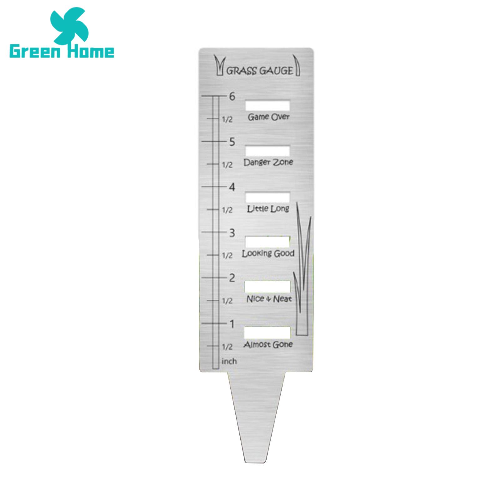 Green Home Grass Measuring Ruler High Durability Grass Gauge Measuring ...