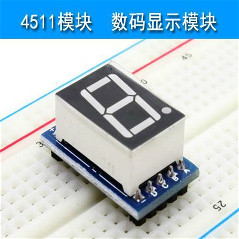 CD4511 Digital Display Module Breadboard Electronics Production BCD ...