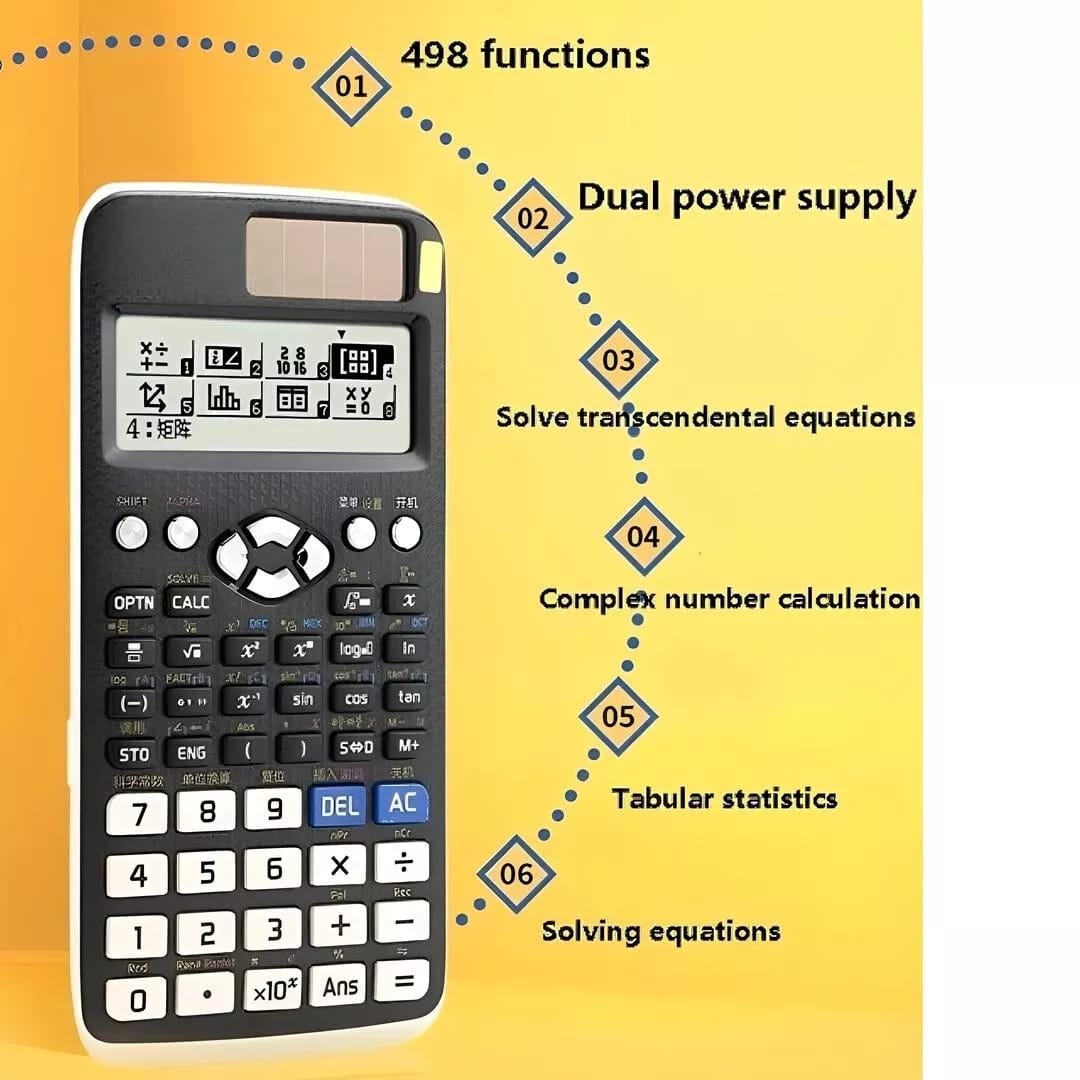 Class Wiz FX 991EX features Advanced Scientific Calculator 552 ...