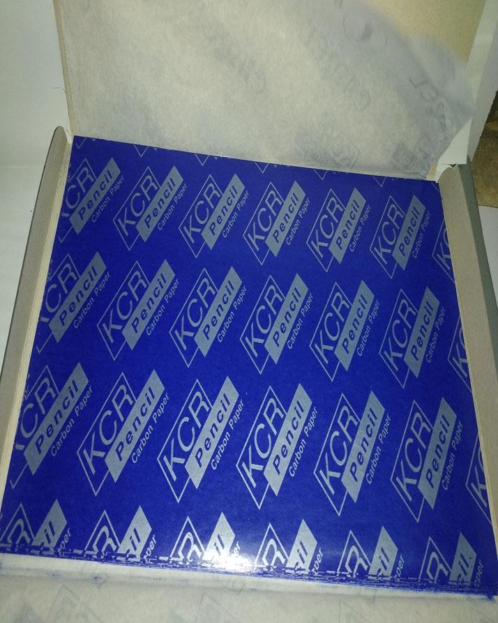 KCR Carbon Paper Blue Color | Legal Size. Size 21 cm x 33 cm | 100 ...