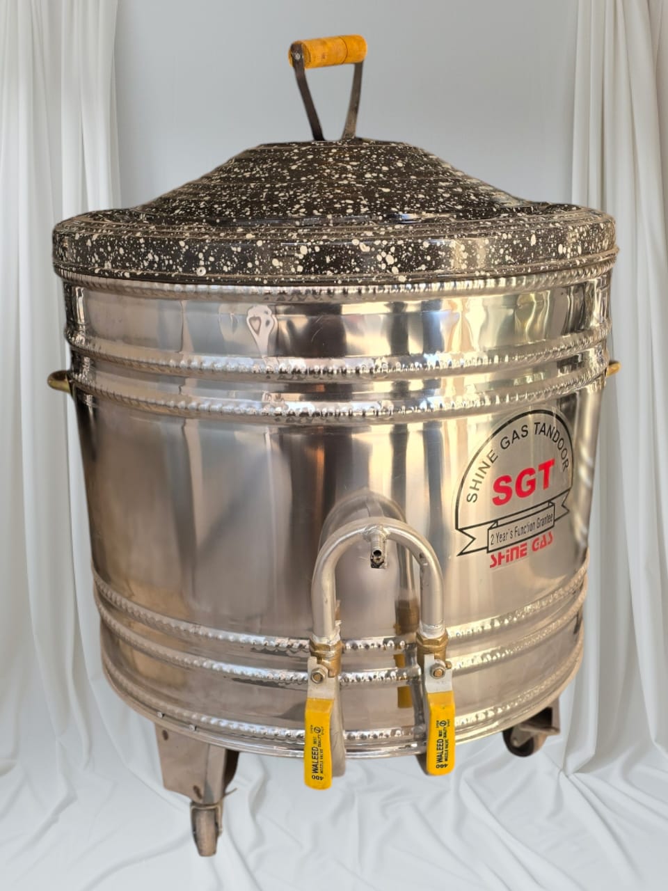 Home appliances 6 Roti Baking Gas Tandoor Small Size Measure Cake ...