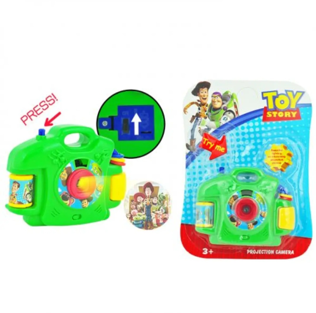 Disney Toy Story Cartoon Projection Camera Toy Battery operated | Daraz.pk
