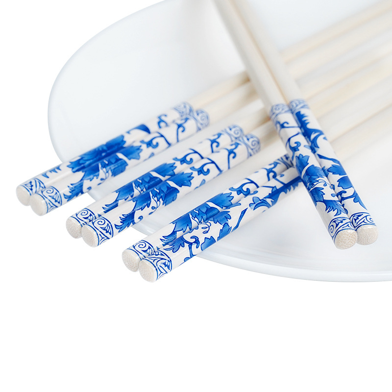 5 Pairs Wooden Chopsticks – Traditional, Eco-Friendly, Durable, and ...