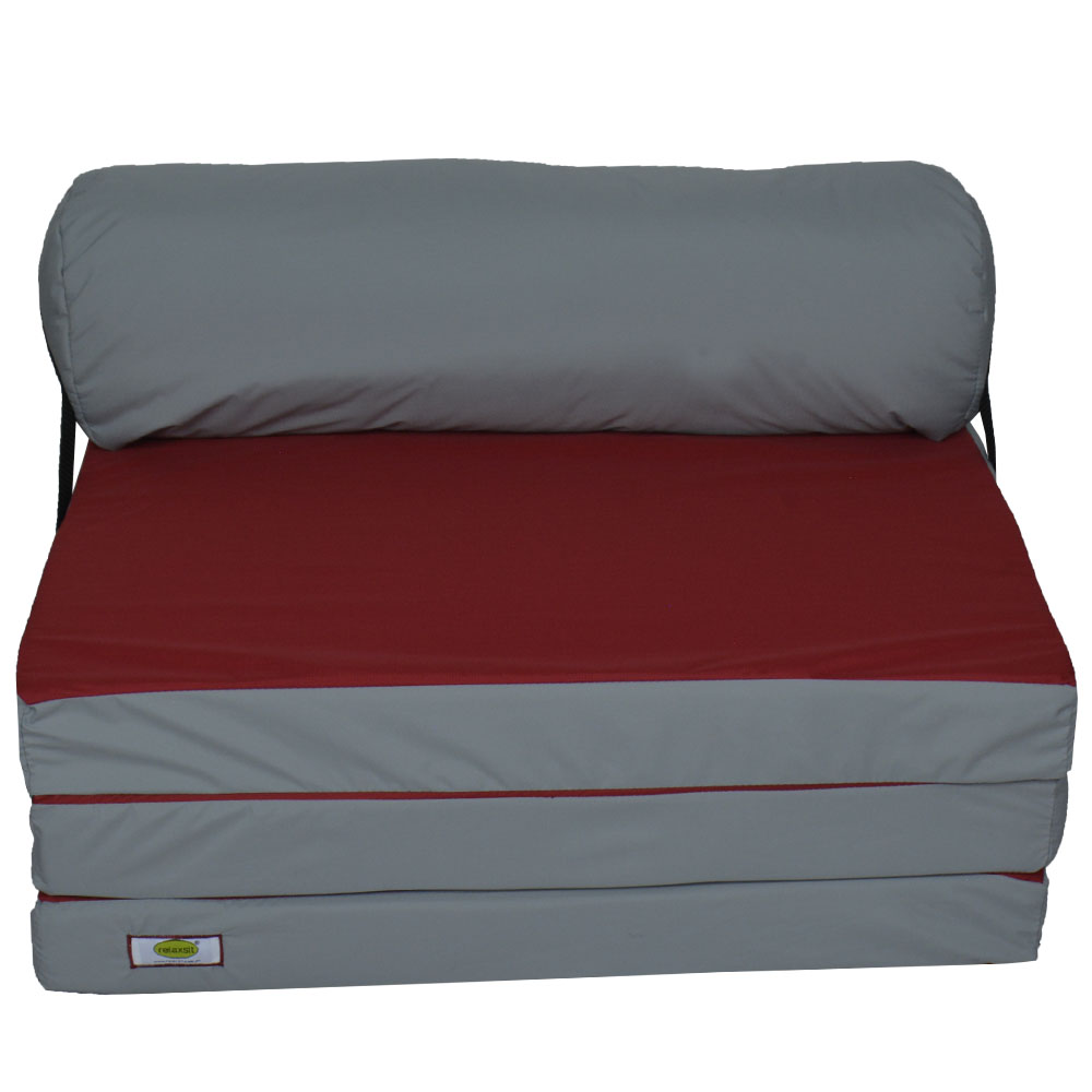 Relaxsit Foldable Z Chair Bed folding Mattress Portable Sofa Cum Bed ...