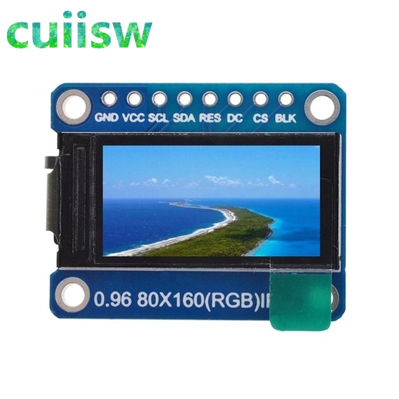 TFT Display 0.96 1.3 1.44 1.8 inch IPS 7P SPI HD 65K Full Color LCD Module ST7735 / ST7789 Drive ...
