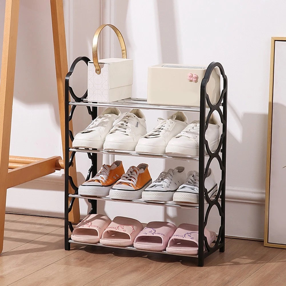 4 Layers / 5 Layers Stock Non-Breakable Shoe Rack Shoe Shelf ...