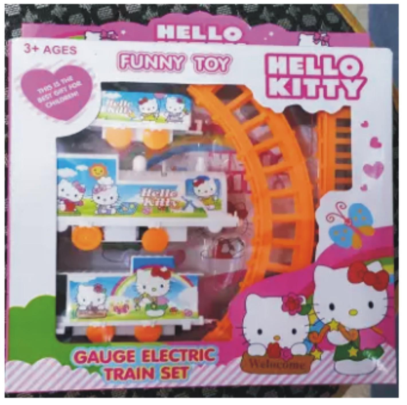 Hello Kitty Premium Cute Electric Train Track Set For Girls Price in ...
