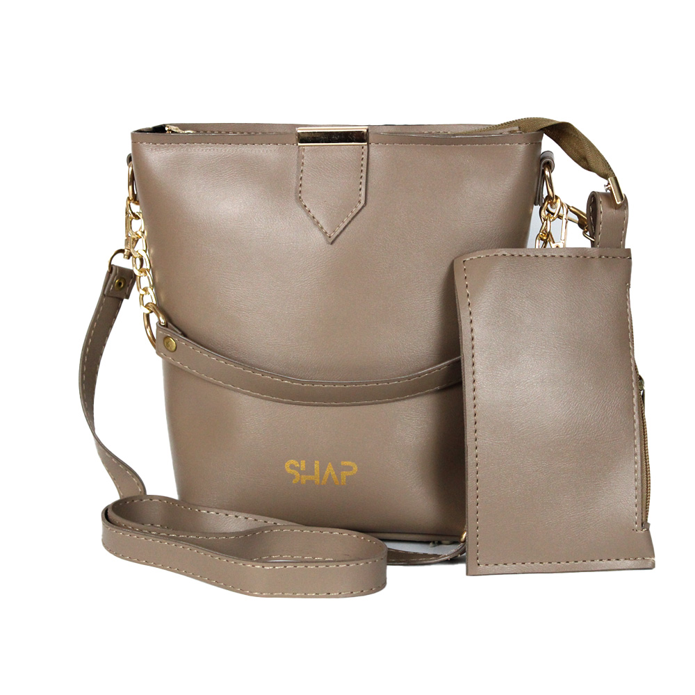 Crossbody Bag 2PC for Women PU Leather Carry Women Shoulder Bags Soft ...