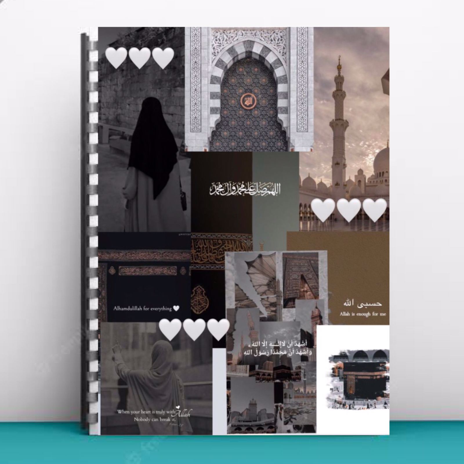 ISLAMIC ASTHETIC A4 (1182) NOTEBOOK | Daraz.pk