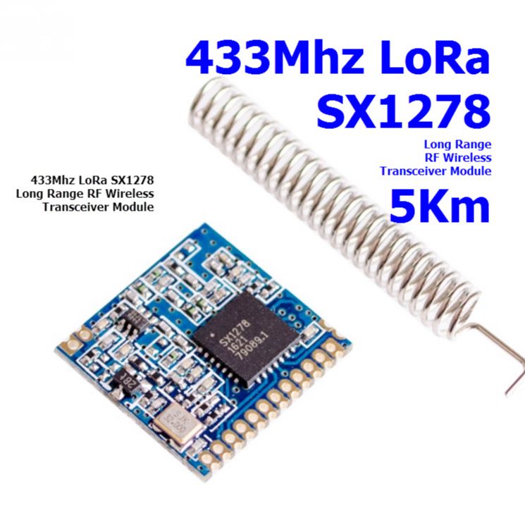 433MHz LoRa SX1278 long range RF wireless module DRF1278F for arduino ...