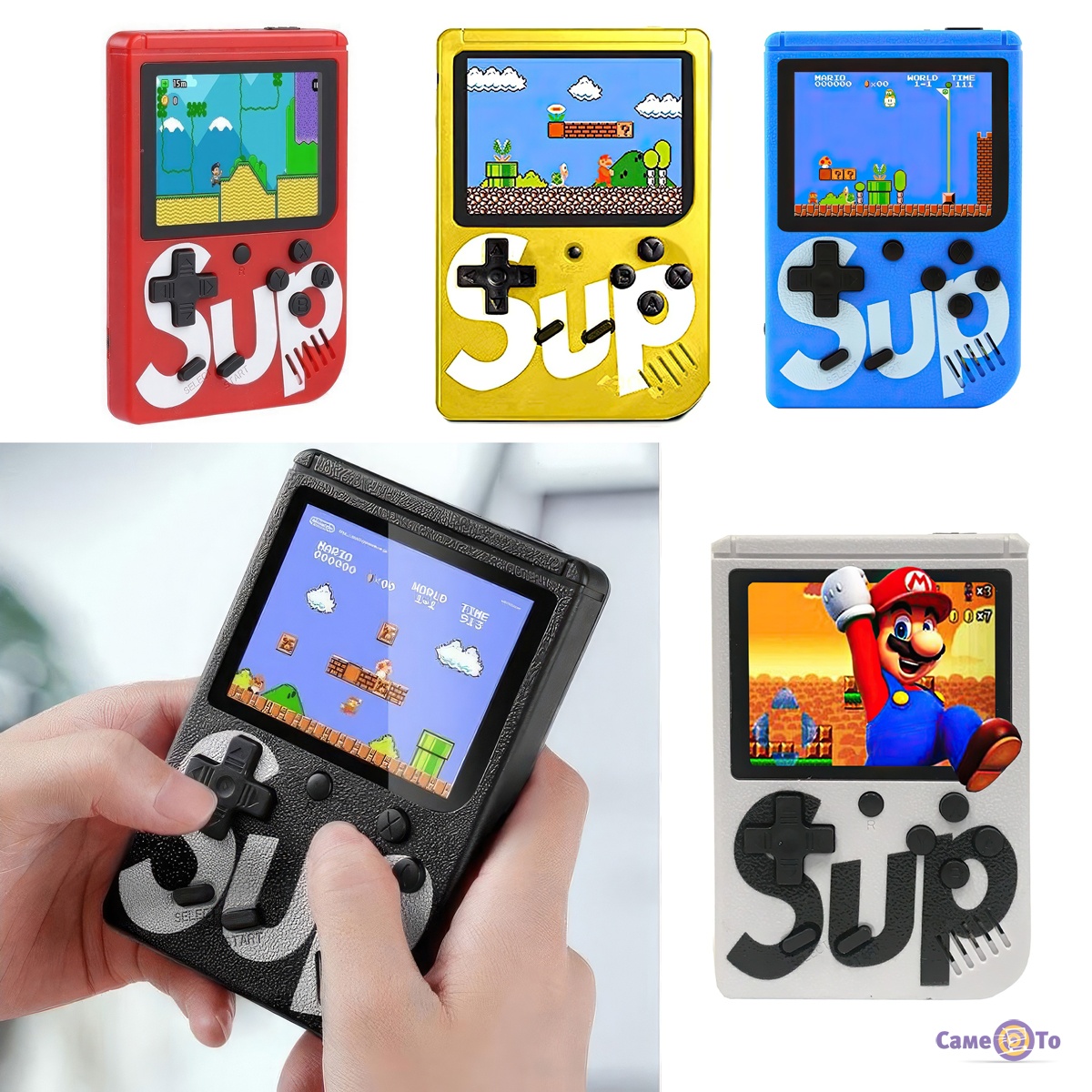 Original Premium Version 400 In 1 Sup Game with 3.0 Inch Screen with TV ...